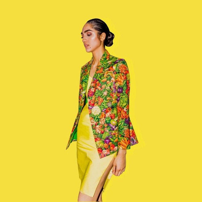 🍅 Eat-Your-Veggie Blazer Jacket – 企直啲 Stand Tall D