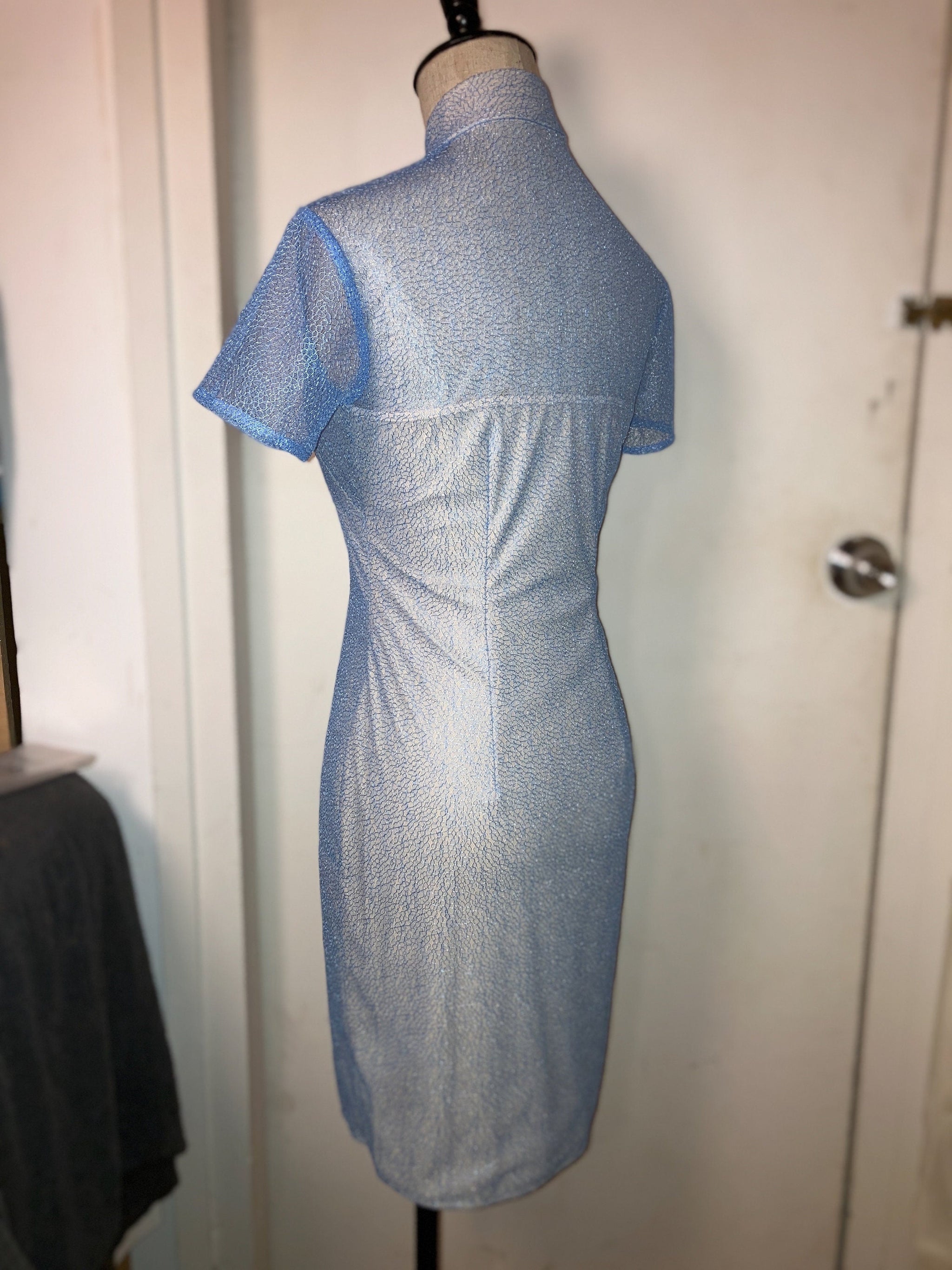 Sheer Lace Cheongsam – 企直啲 Stand Tall D